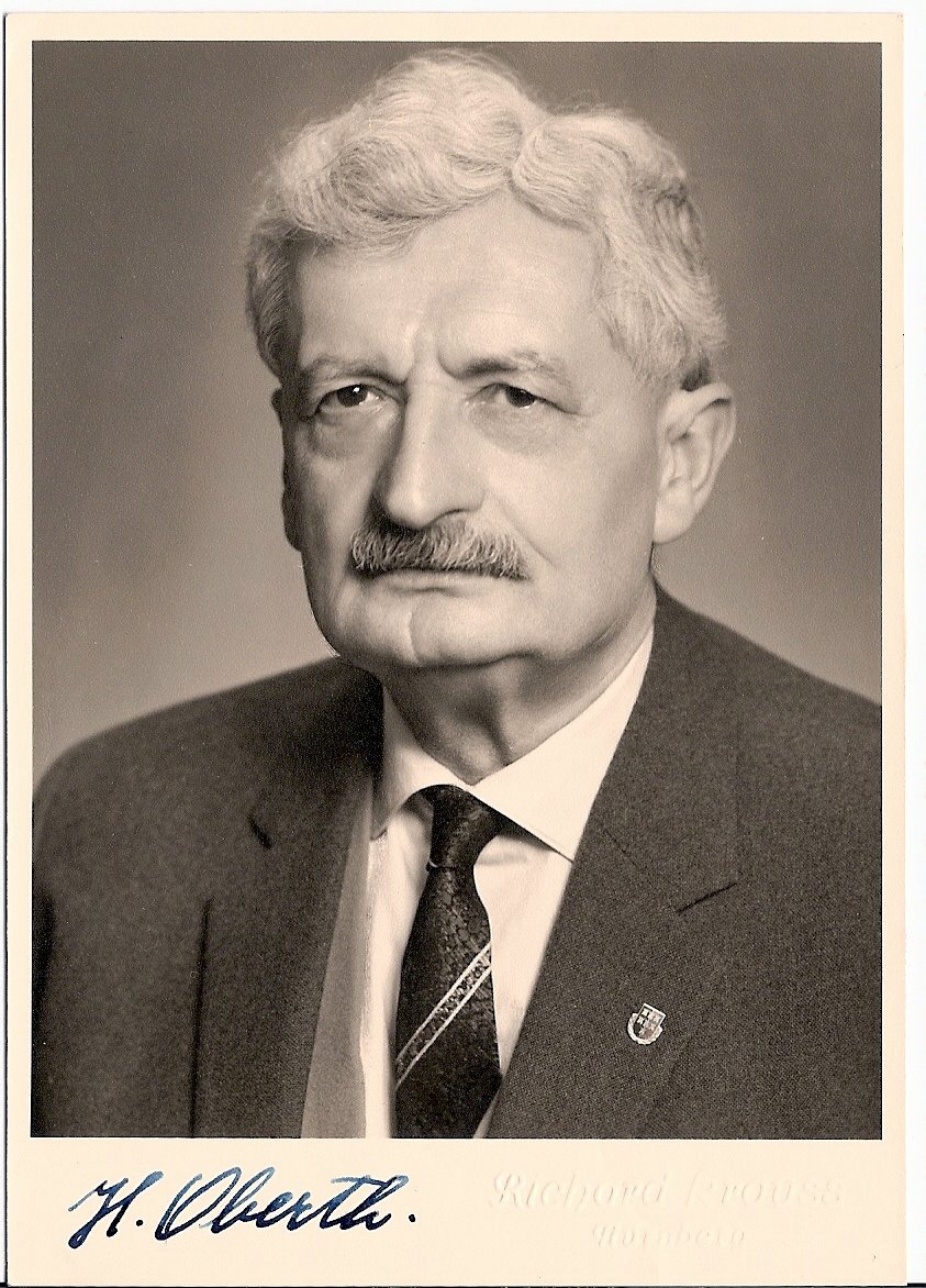 Hermann Oberth, cientista alemão, foi pioneiro da Astronáutica