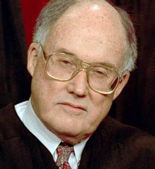 William Rehnquist, presidente da Suprema Corte dos Estados Unidos