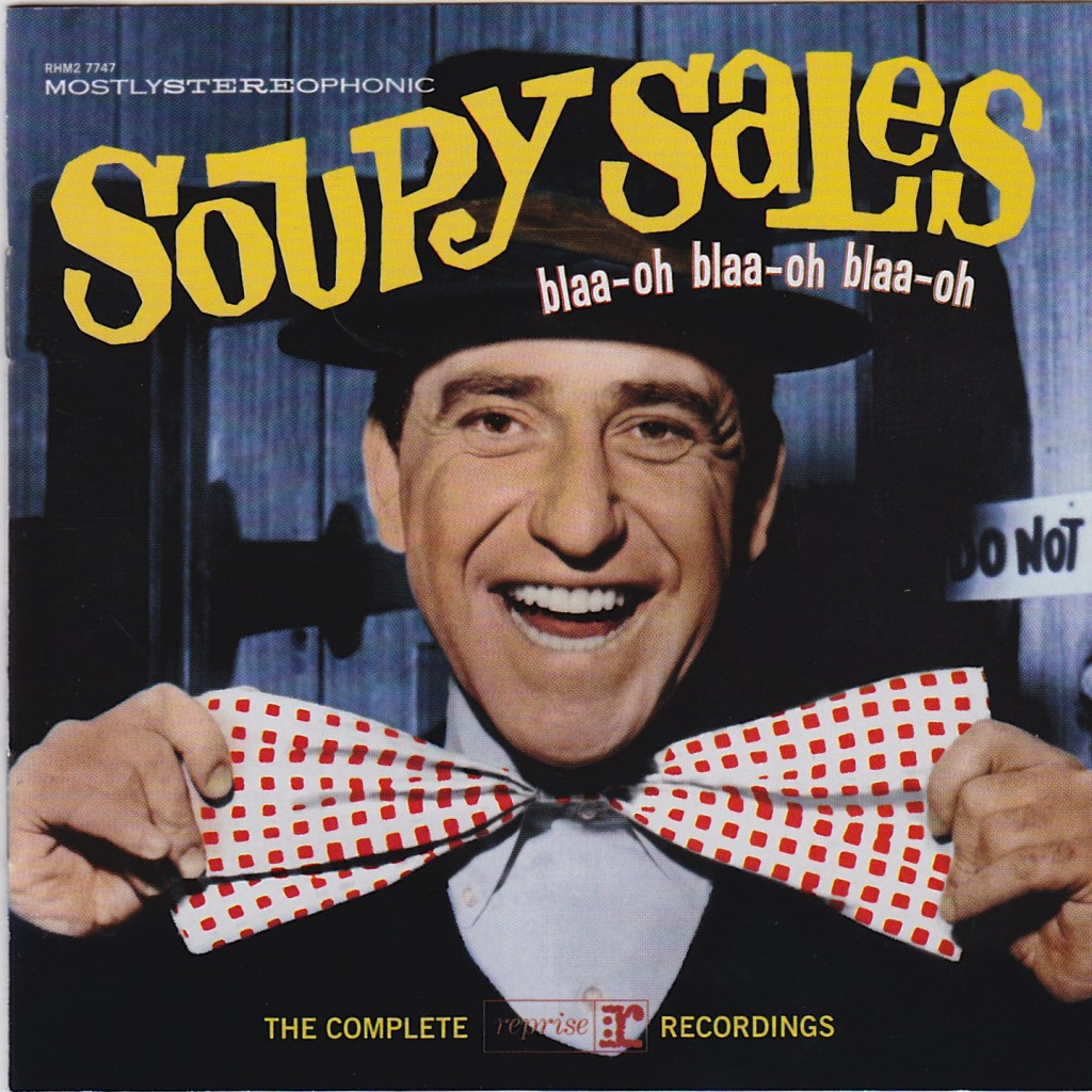 Soupy Sales, apresentador do programa cômico Lunch with Soupy, cujo ...