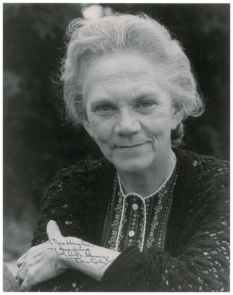 Ellen Corby, representou a avó Walton na série de televisão The Waltons ...