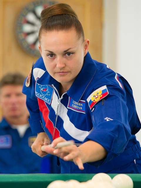 Foi a primeira mulher russa a ir para a Estação Espacial Internacional ...