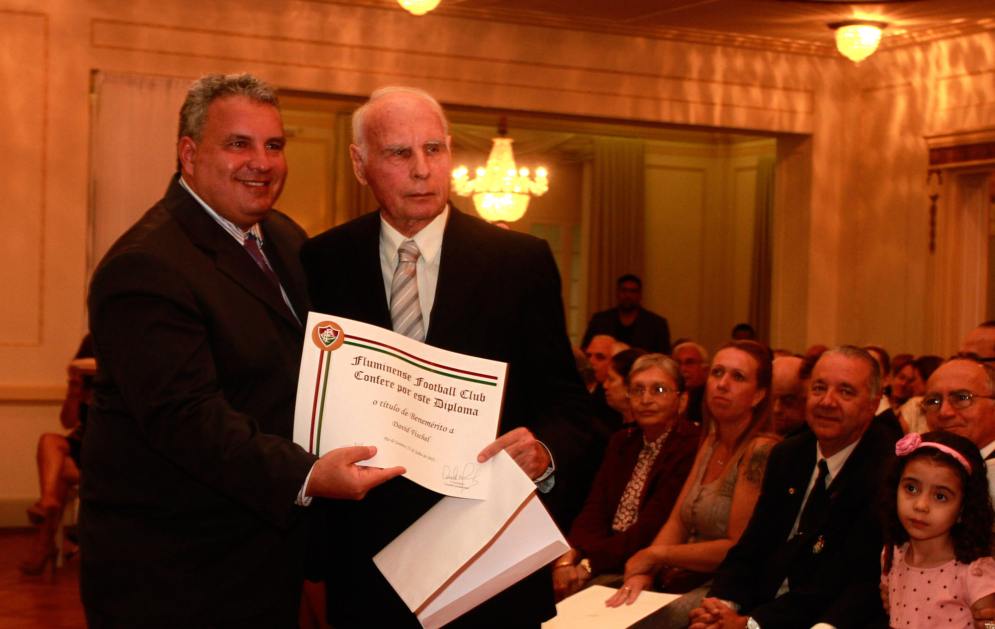 David Fischel, foi ex-presidente do Fluminense Football Club de 1999 a 2004