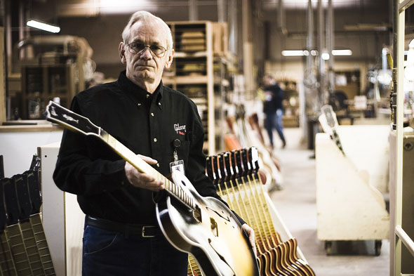 Ted McCarty, foi o idealizador das guitarras Gibson
