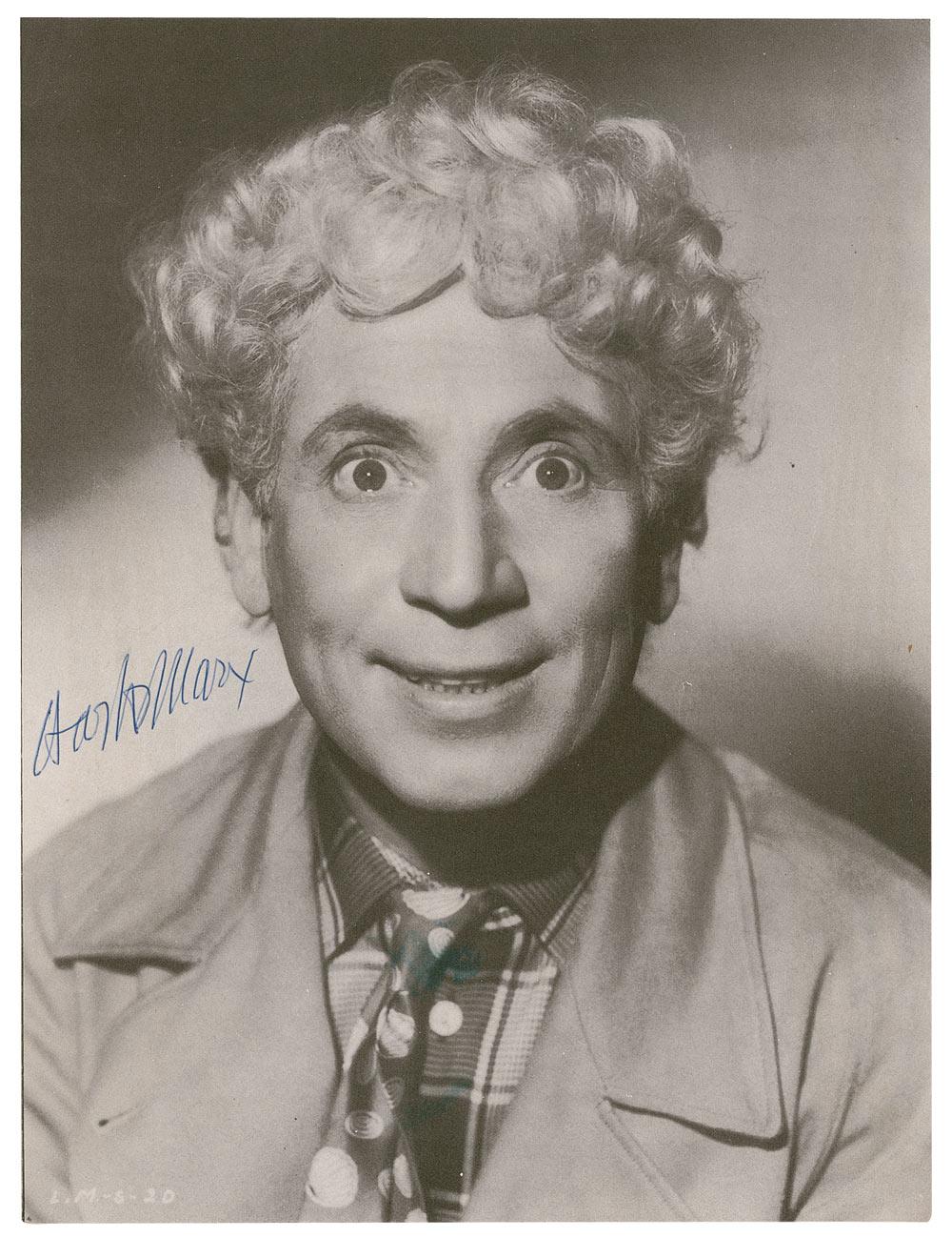 Harpo Marx, o membro mudo dos famosos Irmãos Marx