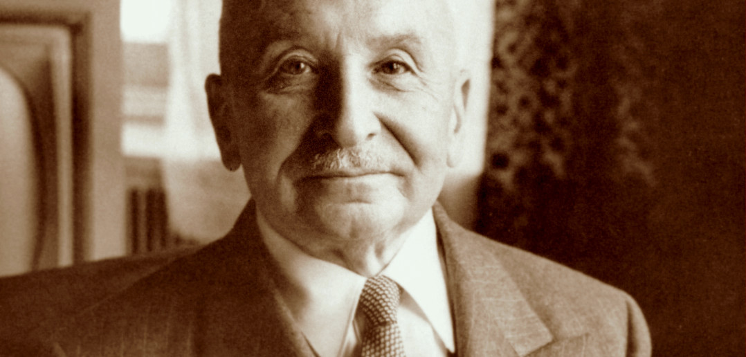 Ludwig von Mises, foi professor do principal guru do neoliberalismo ...