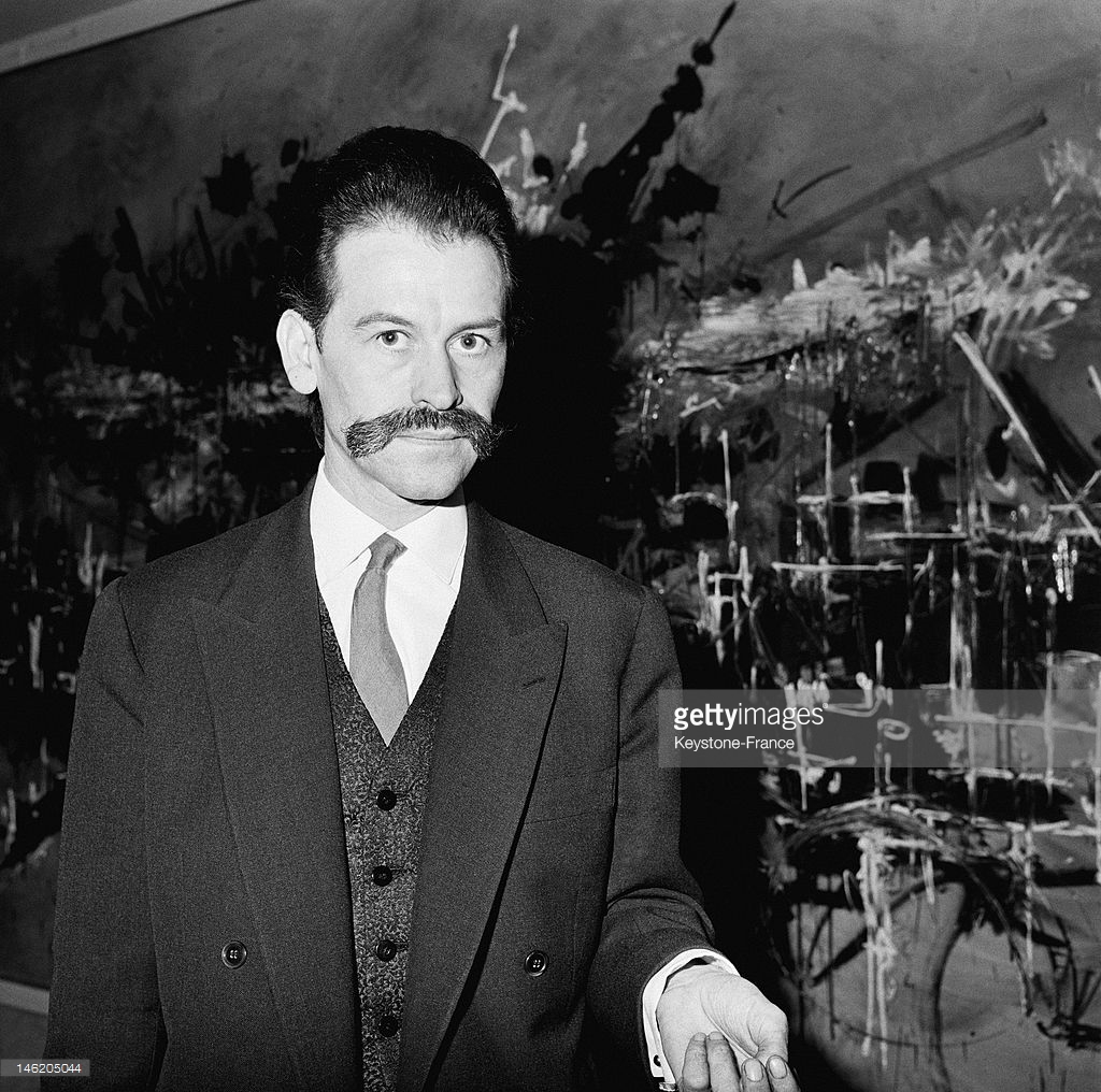 Georges Mathieu, pintor francês, pai da abstração lírica e precursor do ...