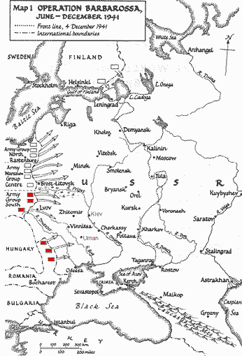 Operação Barbarossa, foi a maior ação militar em mobilização de tropas ...