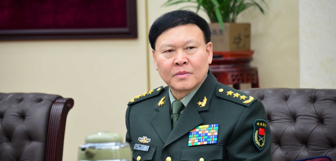 Zhang Yang, general oficial do Exército da China, membro da Comissão ...