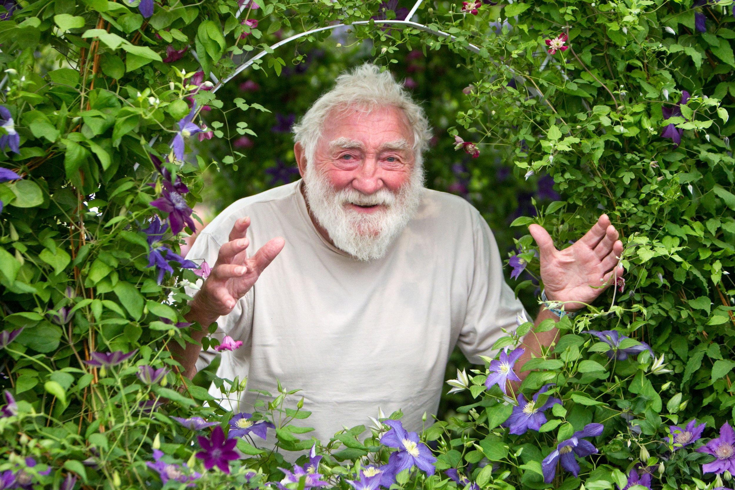 David Bellamy, apresentador de televisão, ativista e ambientalista ...