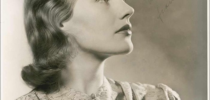 Frances Howard, atriz americana, foi a viúva de Samuel Goldwyn, que foi ...