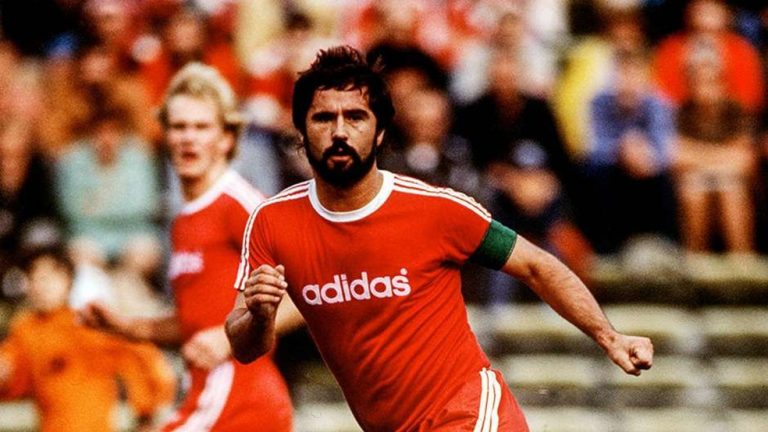 Gerd Muller, ex-atacante alemão, lenda da história mundial e do clube ...