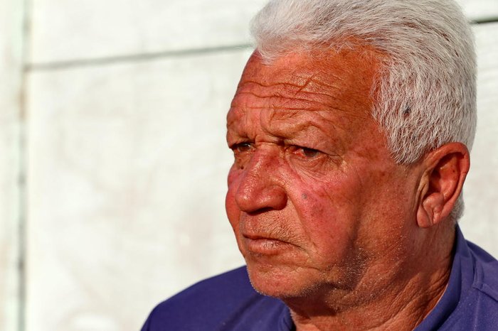 Gilberto Alves de Souza, ex-ponta direita Flecha, que jogou no Guarani ...