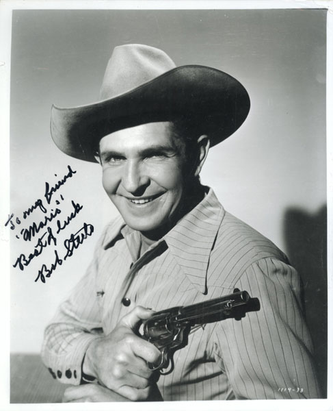 Bob Steele, foi um ator que apareceu em mais de 150 filmes e como Trooper Duffy na série de ...