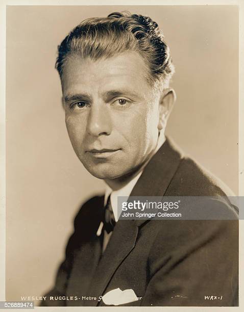 Wesley Ruggles, diretor e cineasta, dirigiu “Cimarron”, que ganhou o ...