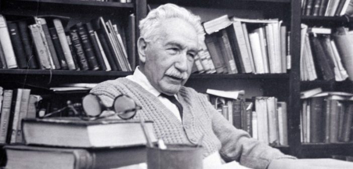 Hugo Samuel Bergman, importante filósofo israelense e o primeiro reitor ...