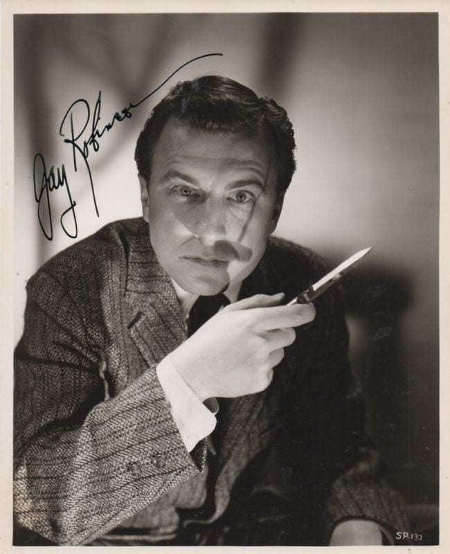 Jay Robinson, teve uma explosão de fama após sua estreia no cinema como ...