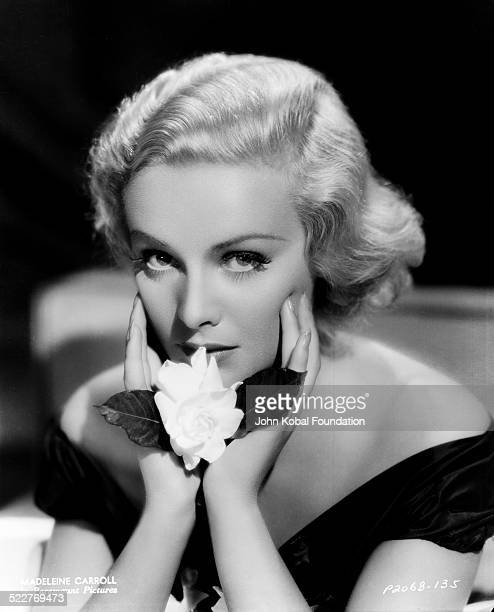 Madeleine Carroll, atriz cosmopolita dos anos 1930 e 1940 que estrelou ...