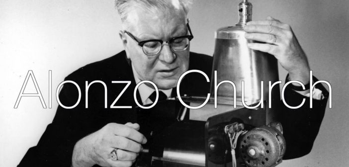 Alonzo Church, foi um eminente colaborador da lógica matemática e ...