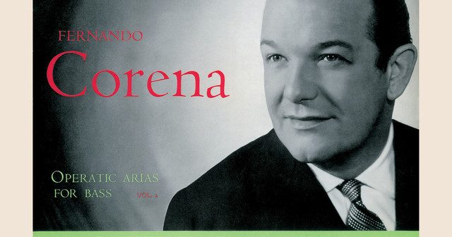 Fernando Corena, artista musical que cantou baixo no Metropolitan Opera ...
