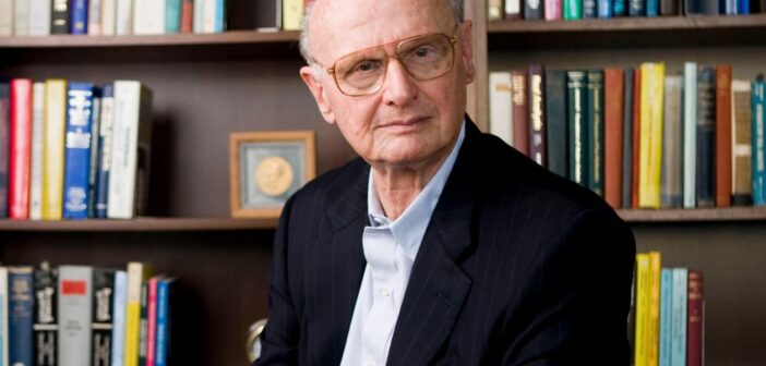 Harry Markowitz, economista laureado com um Nobel e pioneiro da teoria ...