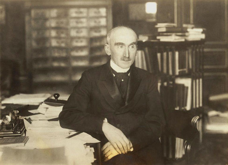 Henri Bergson, pensador francês, foi um dos mais eminentes filósofos do ...