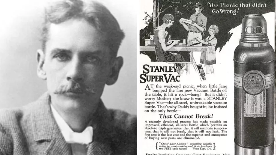 William Stanley Jr., físico e engenheiro, criou a primeira garrafa ...