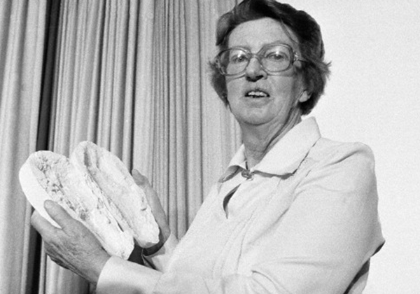 Mary Leakey, arqueóloga e antropóloga britânica.